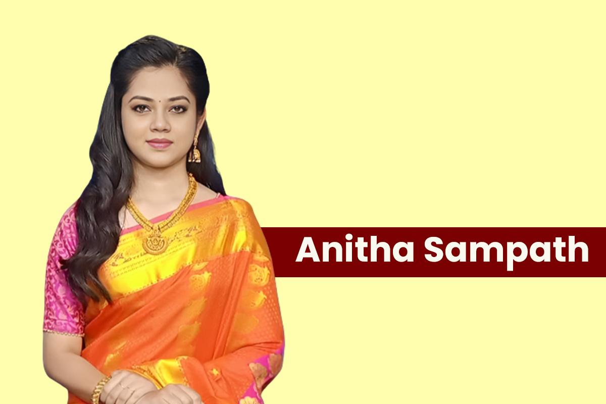 Anitha Sampath Age| Husband | Biography | Height | Twitter |shows