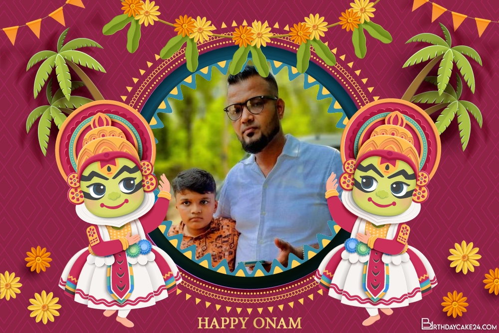 Onam Photo Frame Online Editing App - SEOKOK