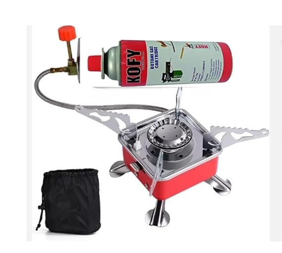 Aluminium Portable Butane Gas Stove – Lightweight Outdoor Camping ...