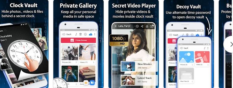 Clock Vault – Secret Photo Locker & Video Locker App | Hide Photos Securely