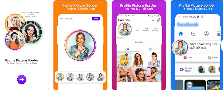Profile Picture Border Frames App – Stylish & Custom Photo Frames