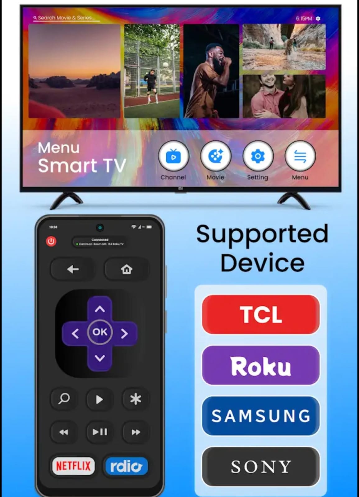 TV Remote Control App – Universal Smart TV Remote for Android